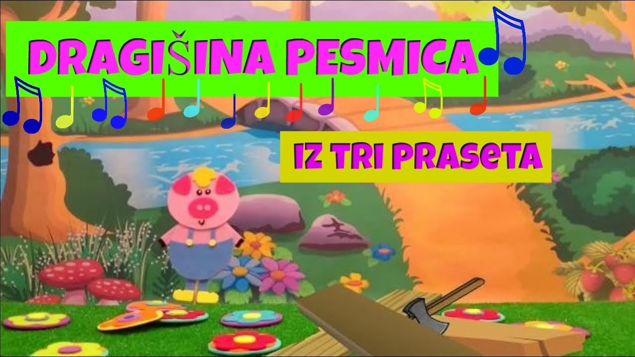 TRI PRASETA-DRAGIŠINA PESMICA -PESME ZA DECU-BAJKE - YouTube