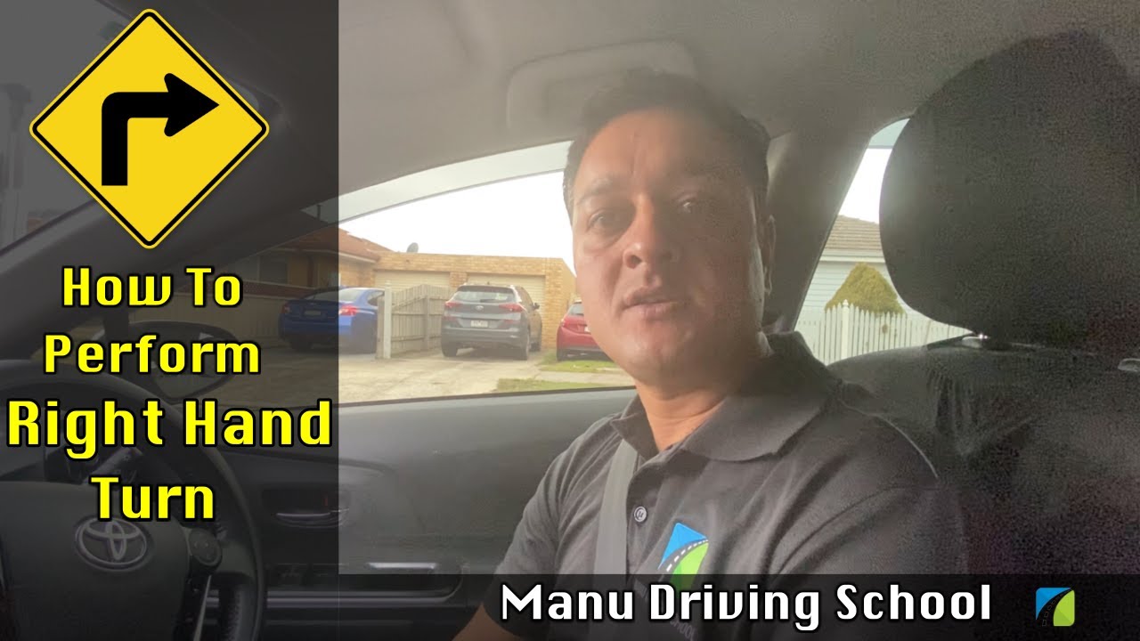 How To Perform Right Hand Turn Without Failing Your Drive Test | Manu ...