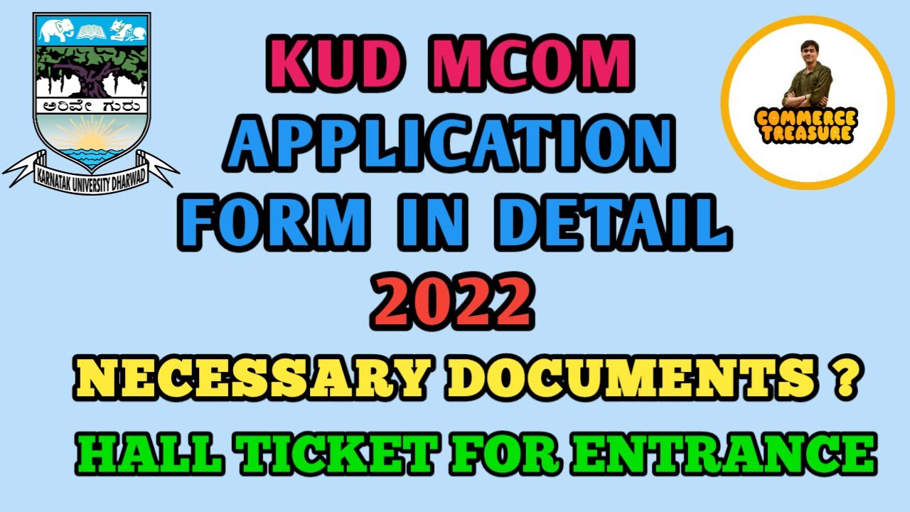 KUD M.COM PGET 2022. How to fill Application form in detail. Documents ...