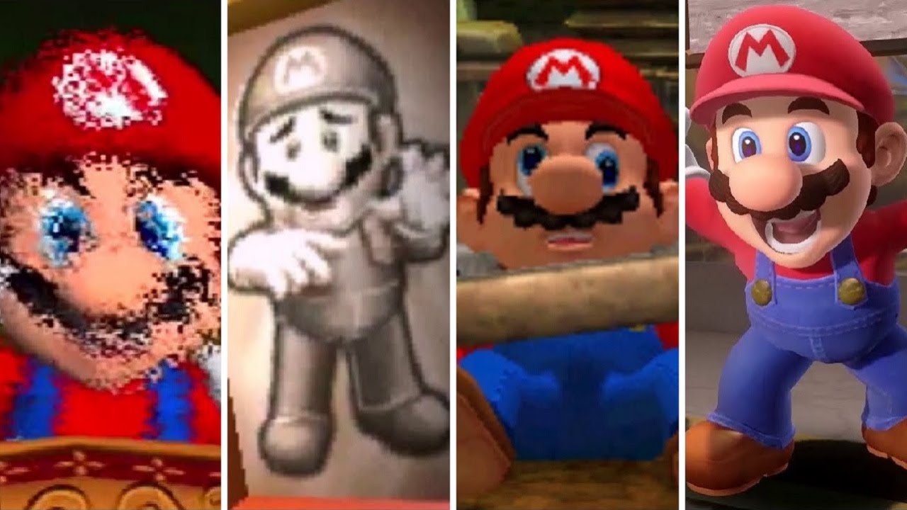 Evolution of Mario Being Saved by Luigi in Luigi's Mansion Games - YouTube