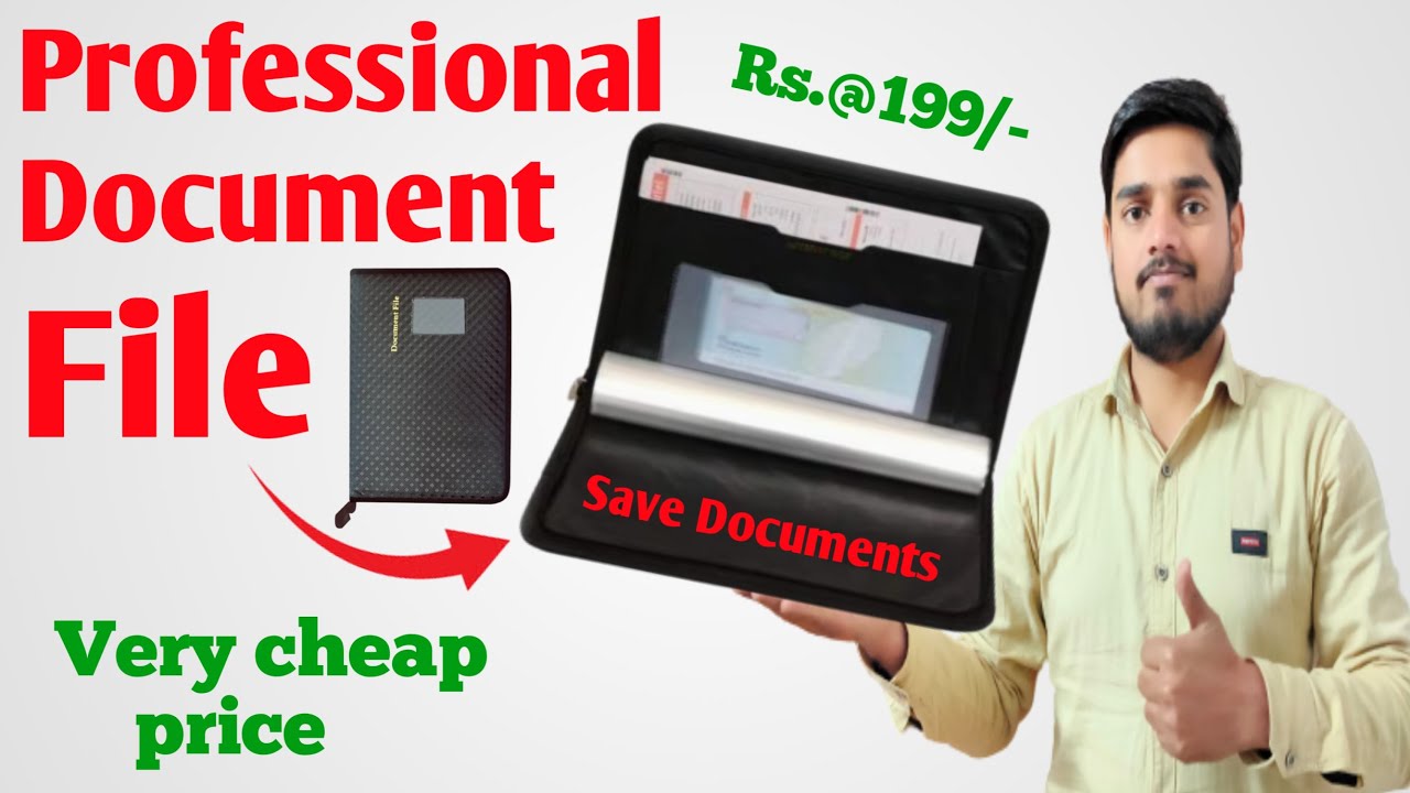 Best Professional File folder/ under ₹200 for keeping Documents ...