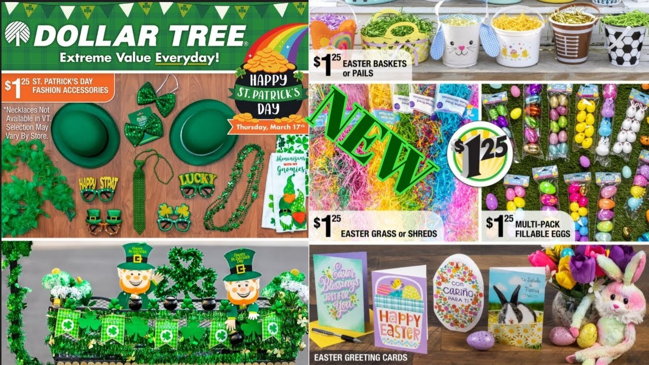 Dollar Tree AD Sneak Peek For 02/13 To 03/17 | Dollar Tree Shop With Me ...