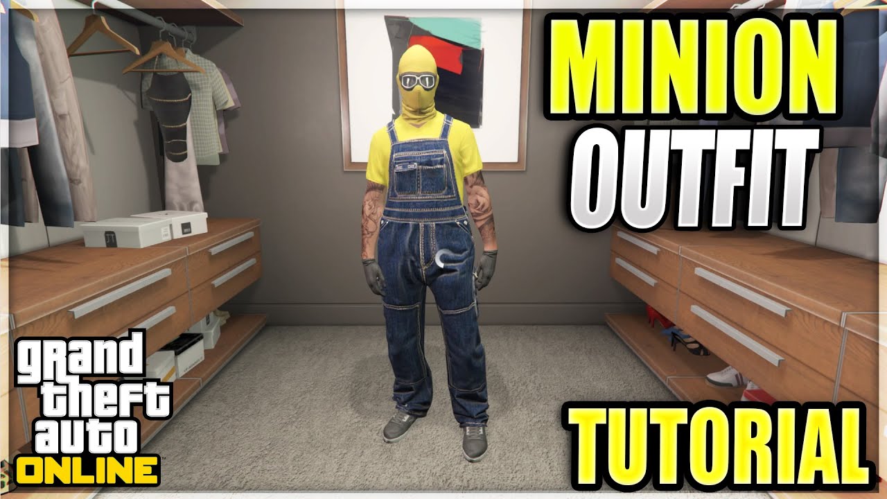How To Make The MINION Outfit In GTA 5 Online 2022! - YouTube
