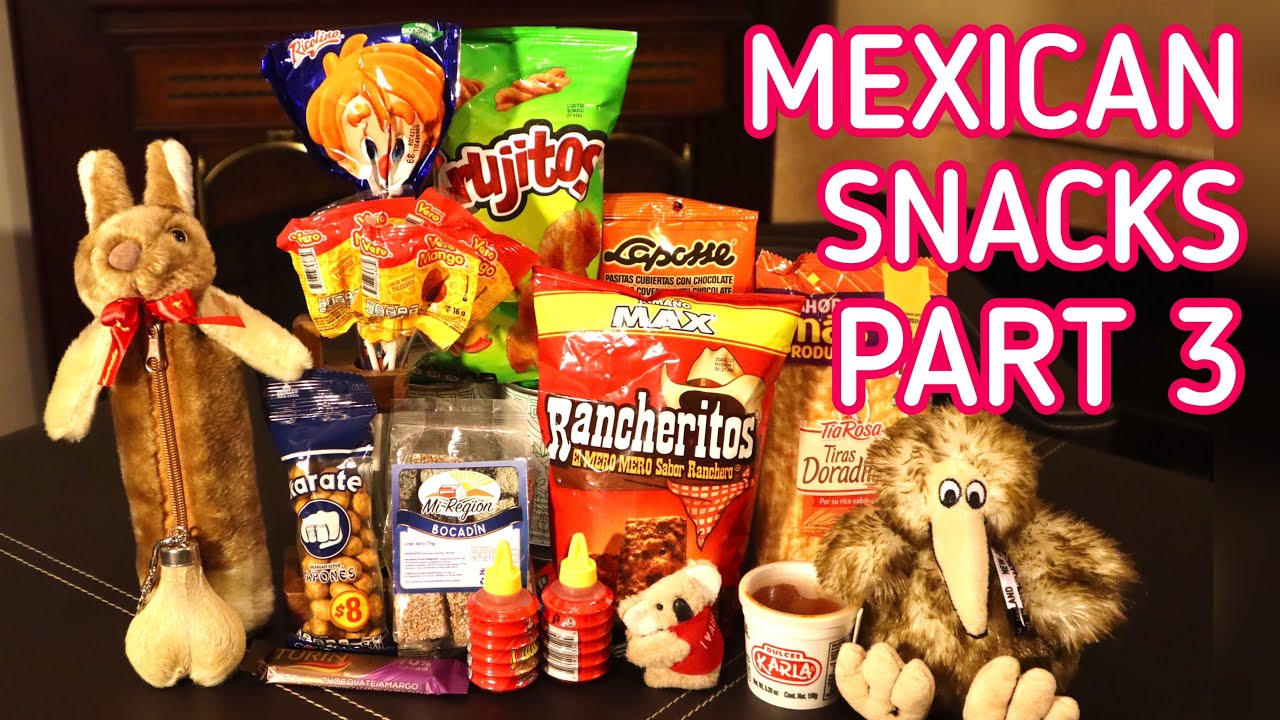 A Kiwi trying EXOTIC Mexican Snacks = Hilarious! #mexicansnacks - YouTube