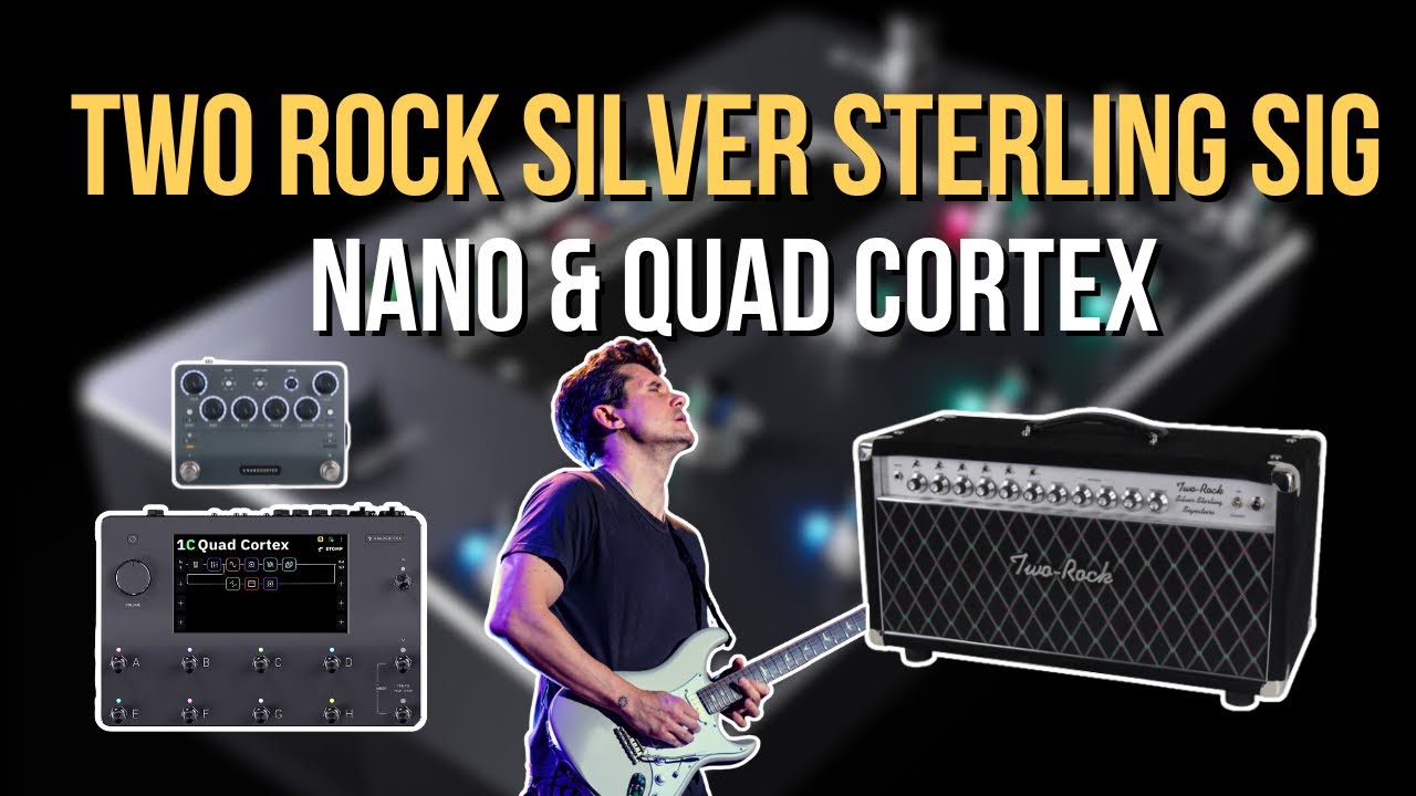 Quad/Nano Cortex Two Rock Silver Sterling Signature Pack | Clean Tone ...