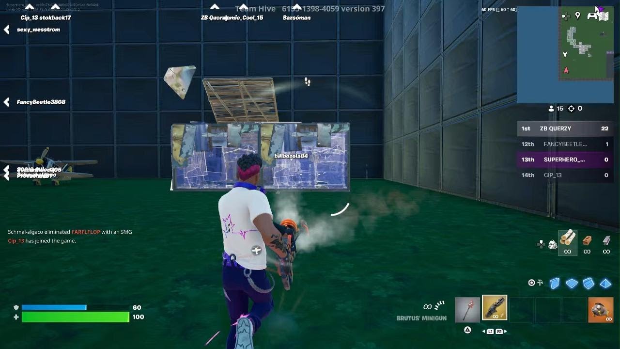 Fortnite AIMBOT code 1v1 with every gun - YouTube