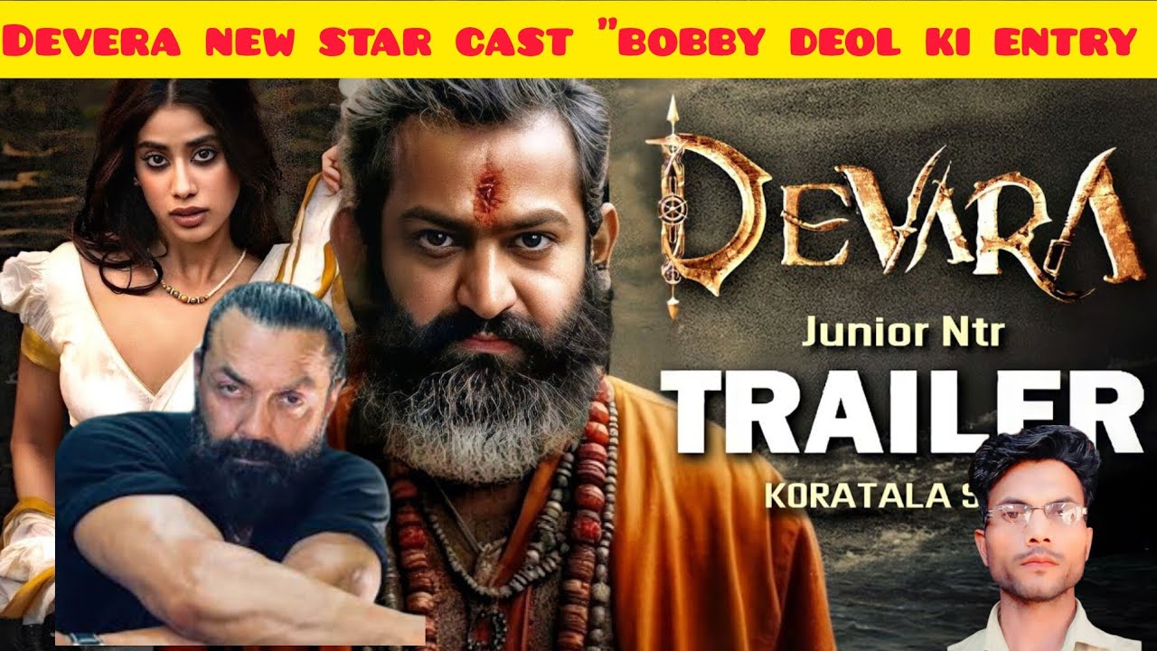 devra movie trailer/ devra star cast/ devra Villain bobby deol/#devra # ...