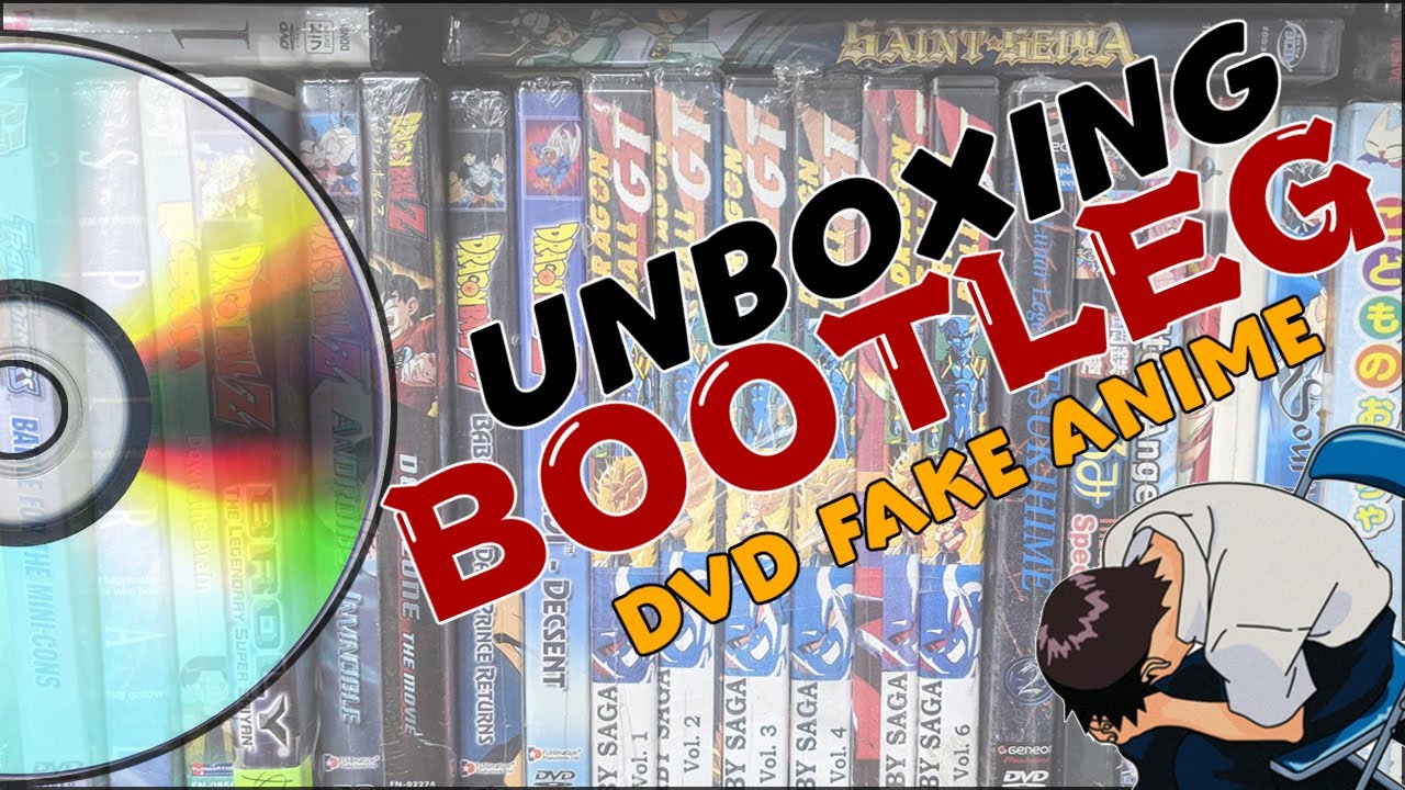 UNBOXING - DVD ANIME BOOTLEG - YouTube