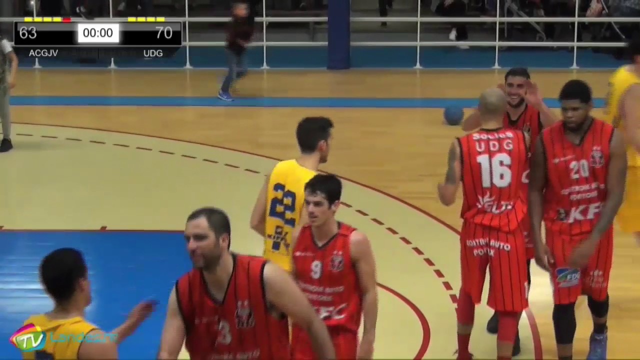 Basket Nationale 2: UDG VS Golfe Juan - YouTube