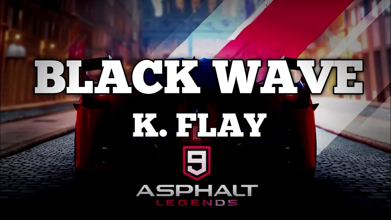 K. Flay - Black Wave (Lyrics + slowed + reverb) - YouTube