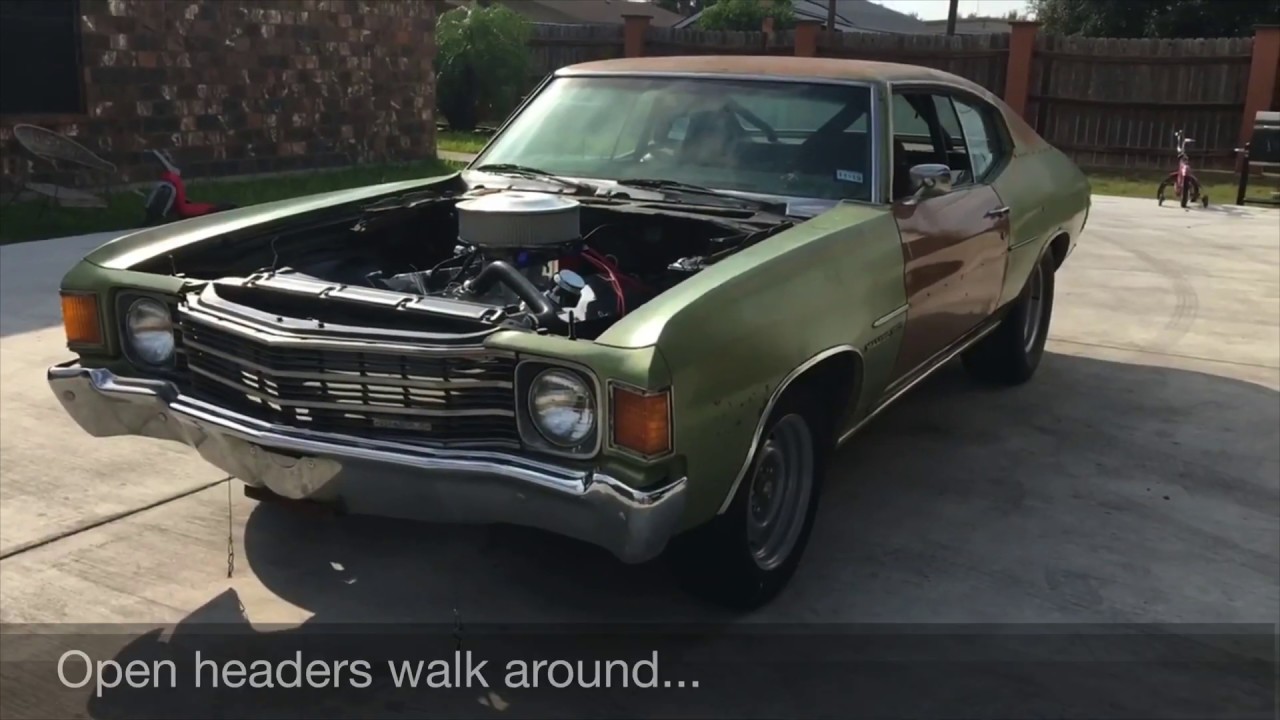 1972 Chevelle Build - Project Turddle - YouTube