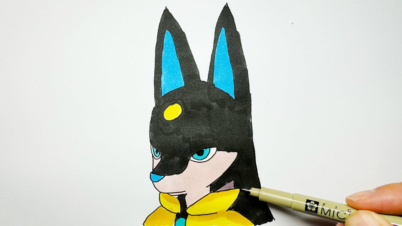 How to Draw Anubis From Palworld - YouTube