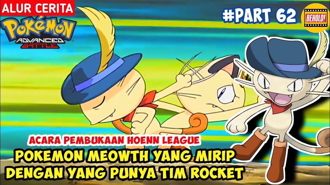 Pokemon Meowth yang Berpenampilan Seperti Cowboy Muncul - Alur Cerita ...