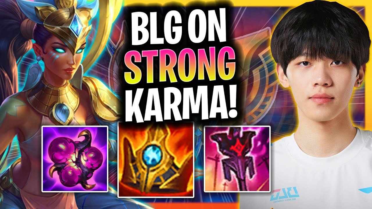 BLG ON IS SO STRONG WITH KARMA! | BLG On Plays Karma Support vs Anivia! Season 2025 - YouTube