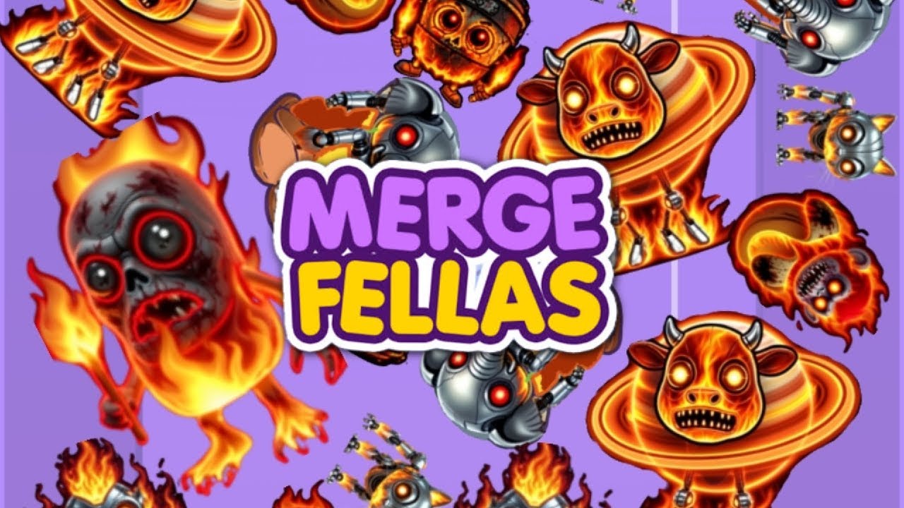 I play Merge FELLAS Italian Brainrot Fire version - YouTube