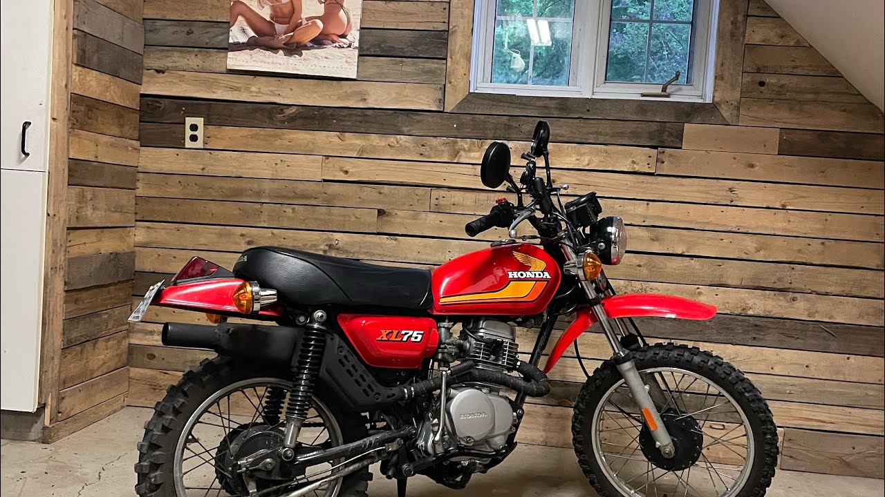 Let’s go for a quick ride Honda xl75 1977 - YouTube