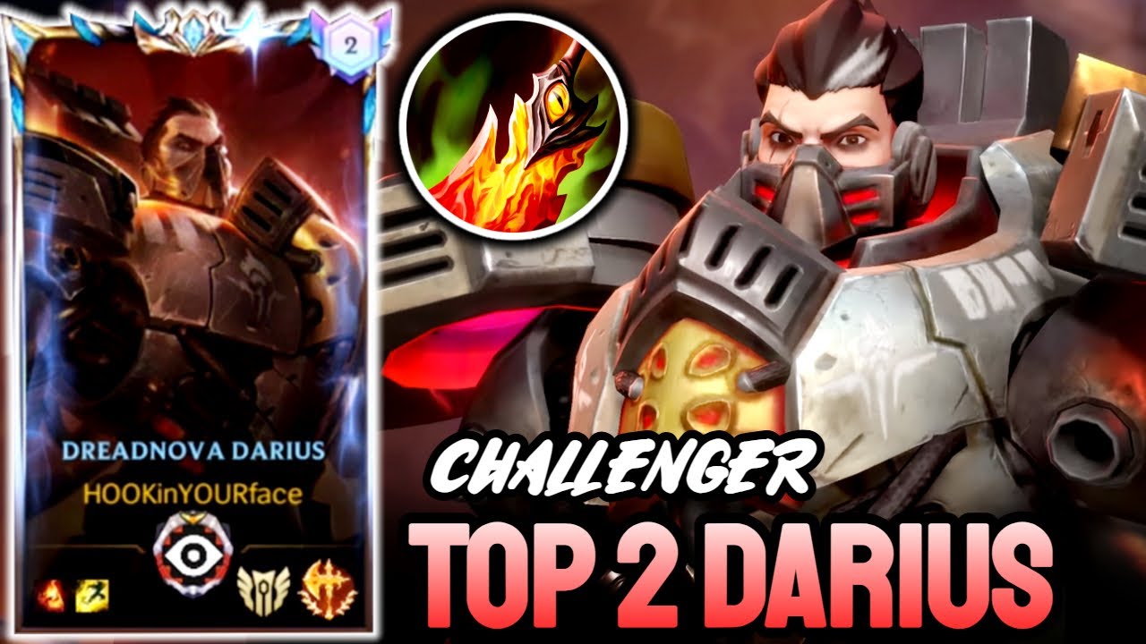 WILD RIFT DARIUS - TOP 2 DARIUS GAMEPLAY - CHALLENGER RANKED - YouTube
