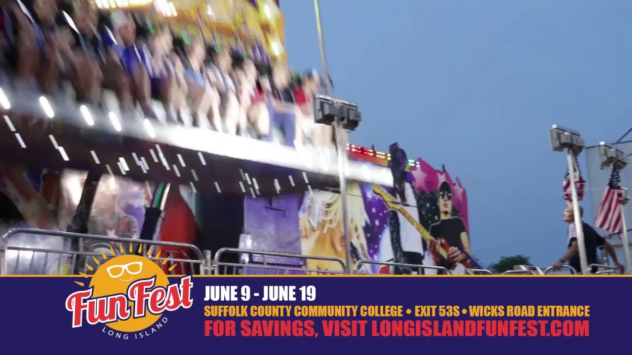 Dreamland Amusements Long Island FunFest 2016 - YouTube