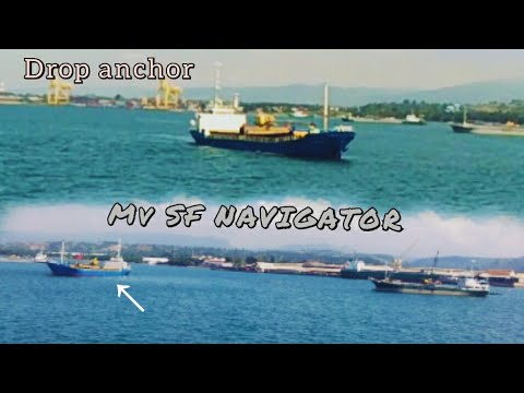 Mv SF NAVIGATOR | drop anchor @ puerto, cagayan de oro | amihan - YouTube