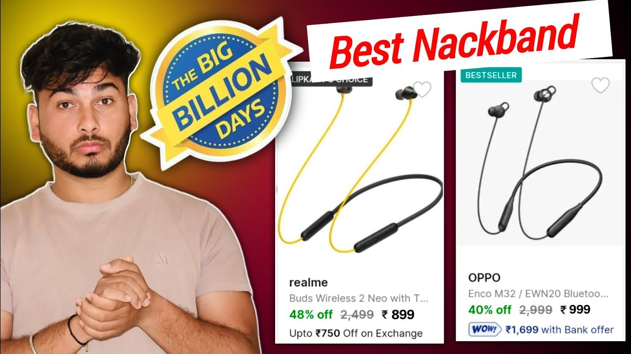 Top 10 Best Bluetooth Nackband Deals In Flipkart BBD Sale & Amazon Sale ...