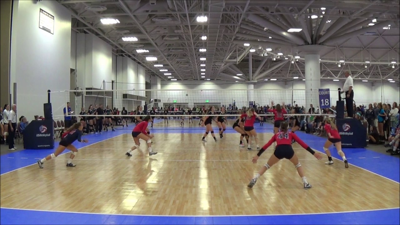 Abby Bednar #16 AVC 15N Harvey @USAV Nationals 2017 15 Open Highlights ...