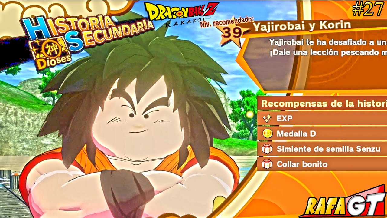 DRAGON BALL Z KAKAROT - (SECUNDARIA) YAJIROBAI Y KORIN 27 - YouTube