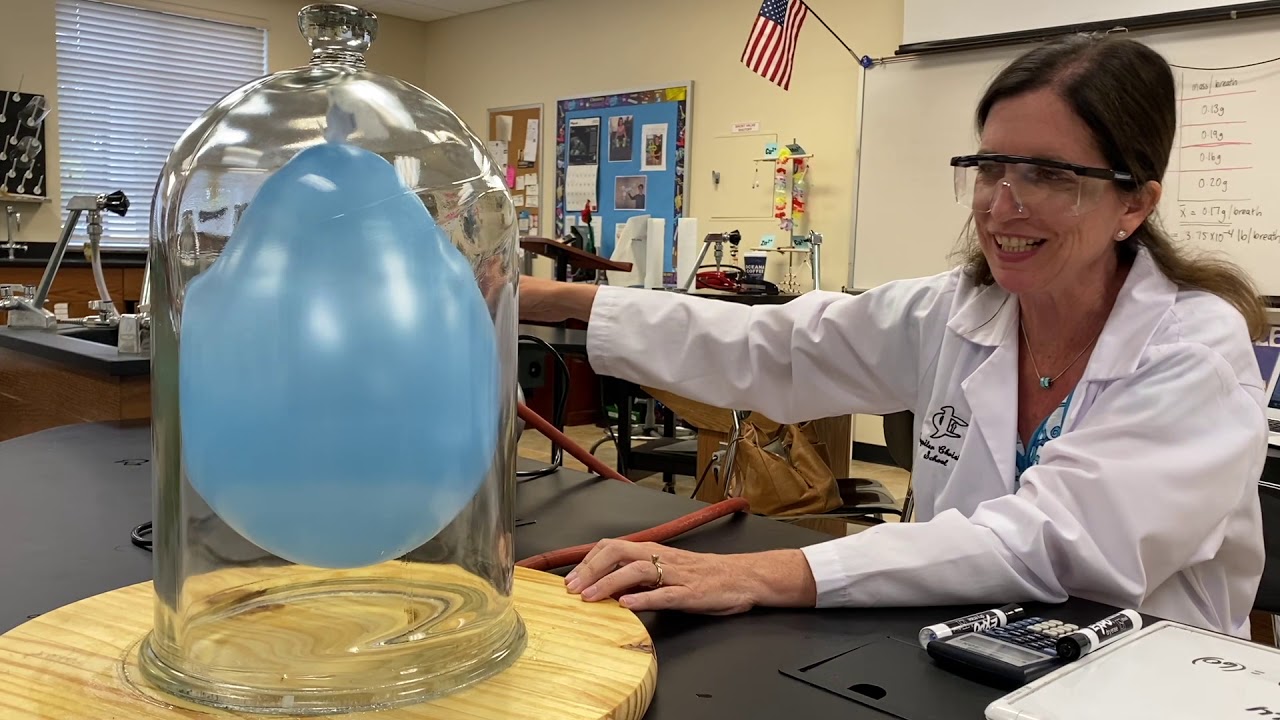 Nature of Gases - 14 - Balloon in a Vacuum - YouTube