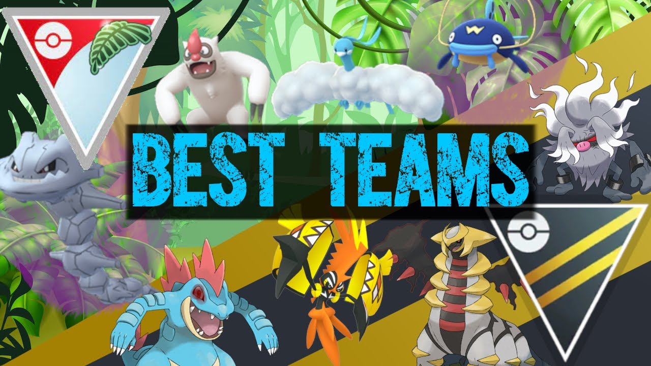 *BEST* 3 TEAMS JUNGLE CUP & OPEN ULTRA | POKEMON GO - YouTube