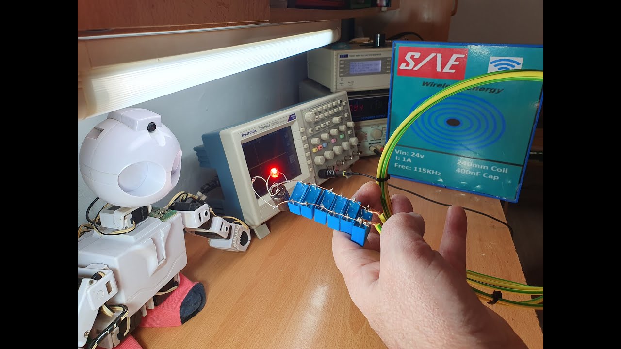 TRANSMISIÓN DE ELECTRICIDAD SIN CABLES. Long Range Wireless Power - YouTube