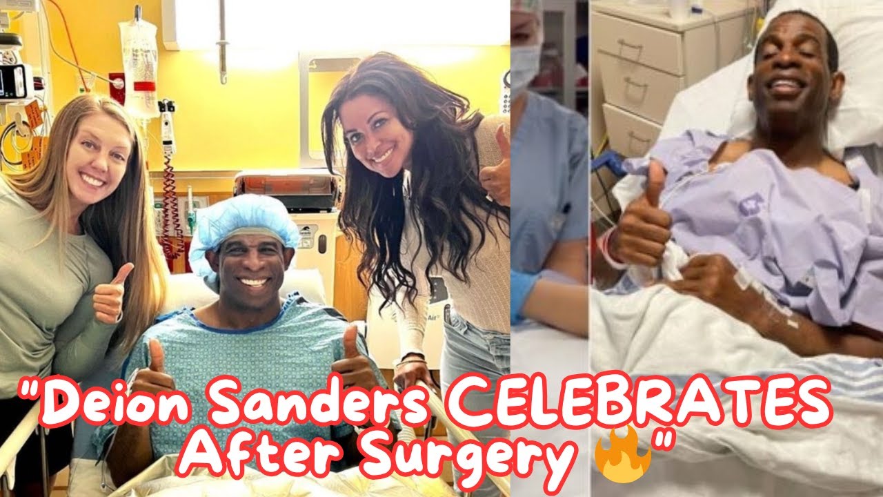 Deion Sanders Celebrates Colorado Win After Surgery — Coach Prime Can’t ...