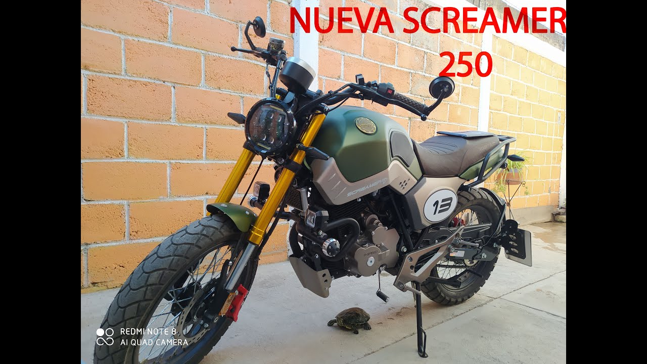 Nueva Screamer 250cc Detalles generales - YouTube