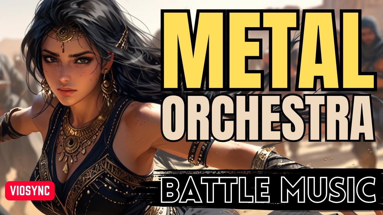 Symphonic Metal Orchestra Battle Music: Epic Violin & Electric Guitar ...