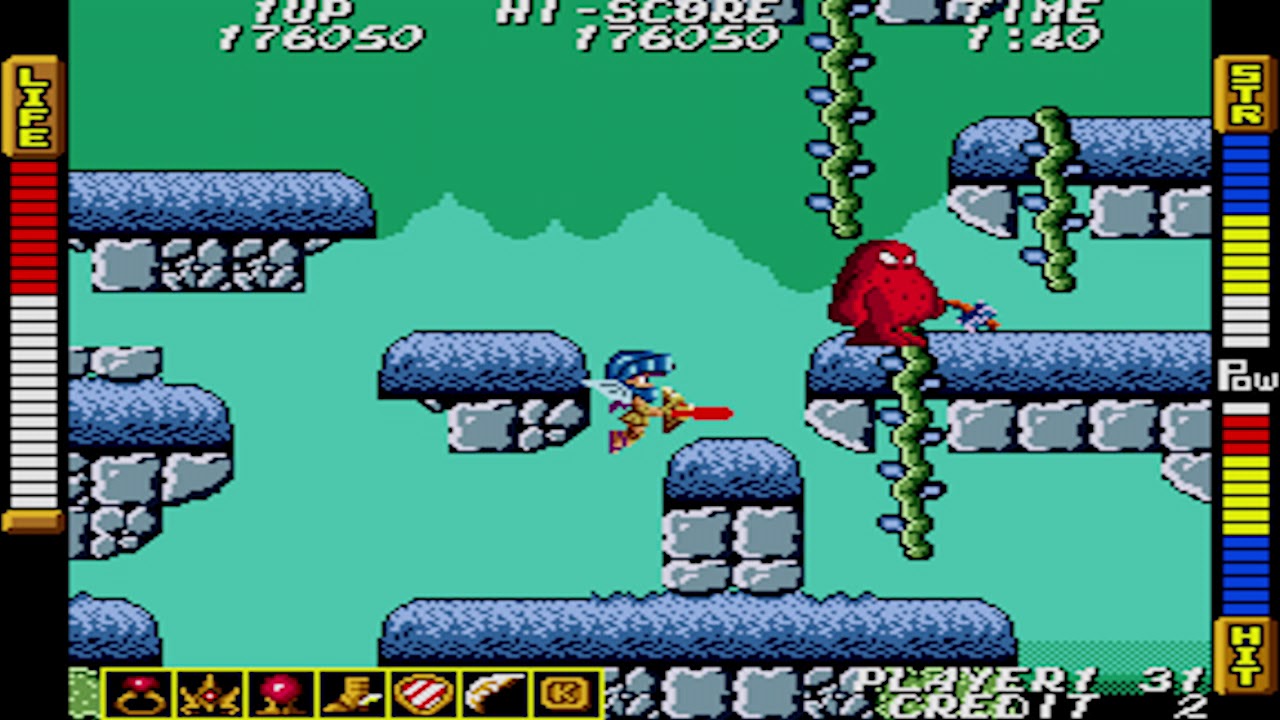 Athena (Arcade Ver.): Stage 5: World of Ice - YouTube