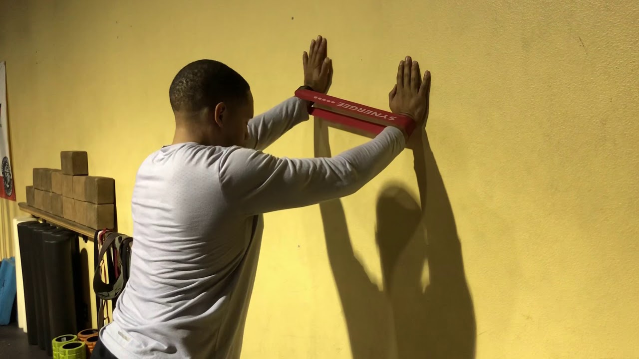 Mini Band Wall Walks - YouTube