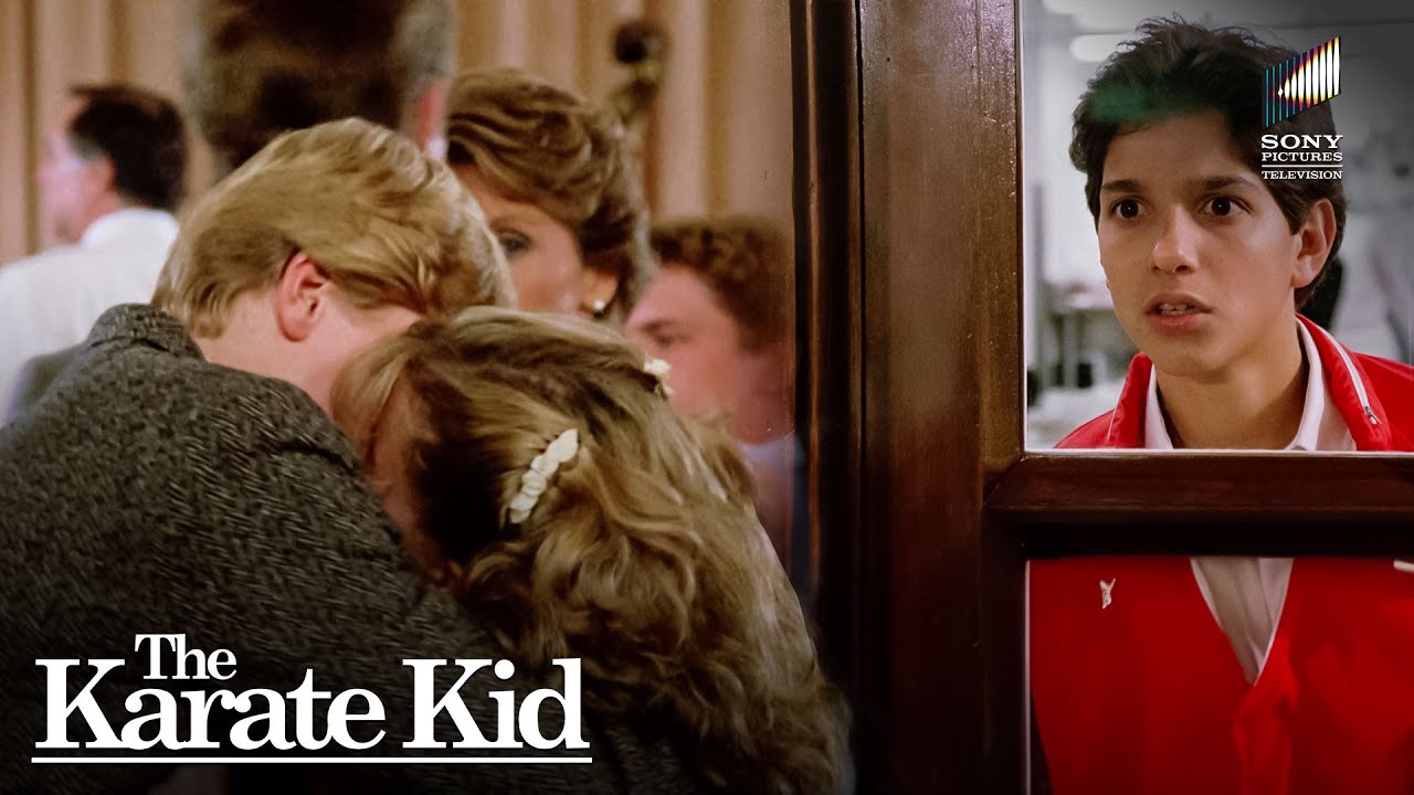 Daniel Finds Johnny and Ali Kissing and Dancing & Mr. Miyagi's Wife ...