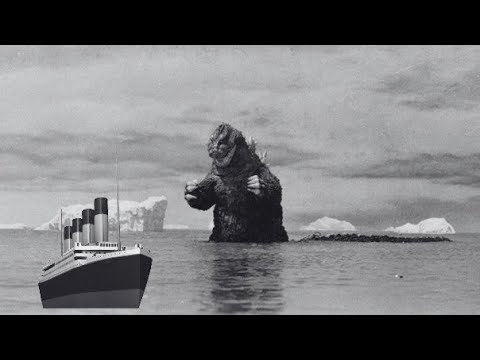 Godzilla Blows up Titanic!!! - YouTube