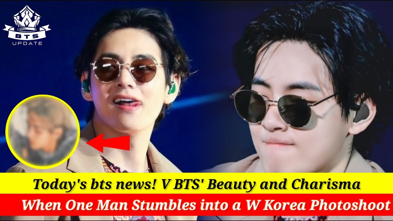 Today's bts news! V BTS' Beauty and Charisma: When One Man Stumbles ...