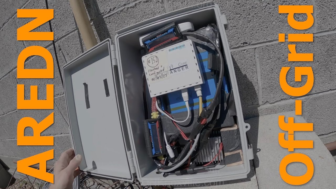 AREDN RF Node Install pt2- Off-Grid EmComms Emergency Mesh- Dr Phone ...