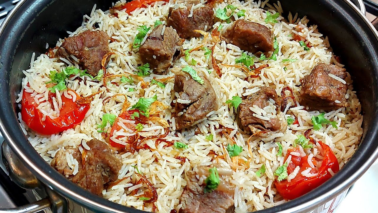 Degi Beef Pulao Recipe | Bina Potli k Banaye Beef Degi Pulao | Beef ...