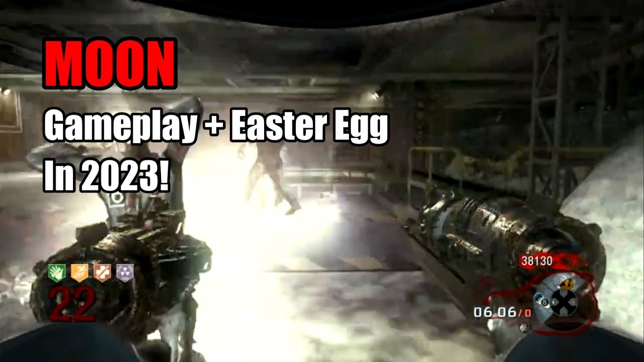 BO1, ZOMBIES: MOON + EASTER EGG + ROUND 22 IN 2023! - YouTube