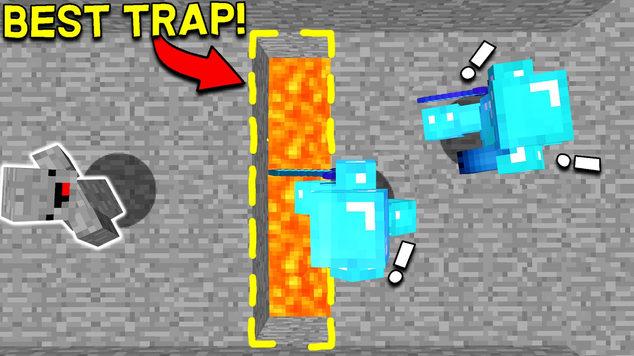 THIS MINECRAFT TRAP IS SO OVERPOWERED!! (Minecraft Trolling) - YouTube