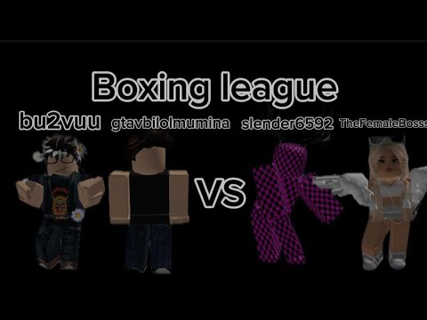 Roblox boxing league Class B - YouTube