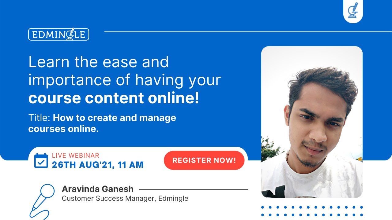 Client Education Webinar Episode 3: How to create and manage online courses in EDMINGLE - YouTube