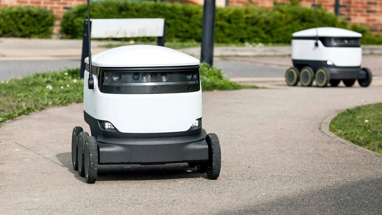 Safe and Secure: Starship Autonomous Delivery Robots - YouTube