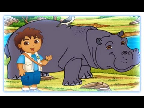 Go Diego Go - Diego's Hippopotamus Adventure - Diego Games - YouTube