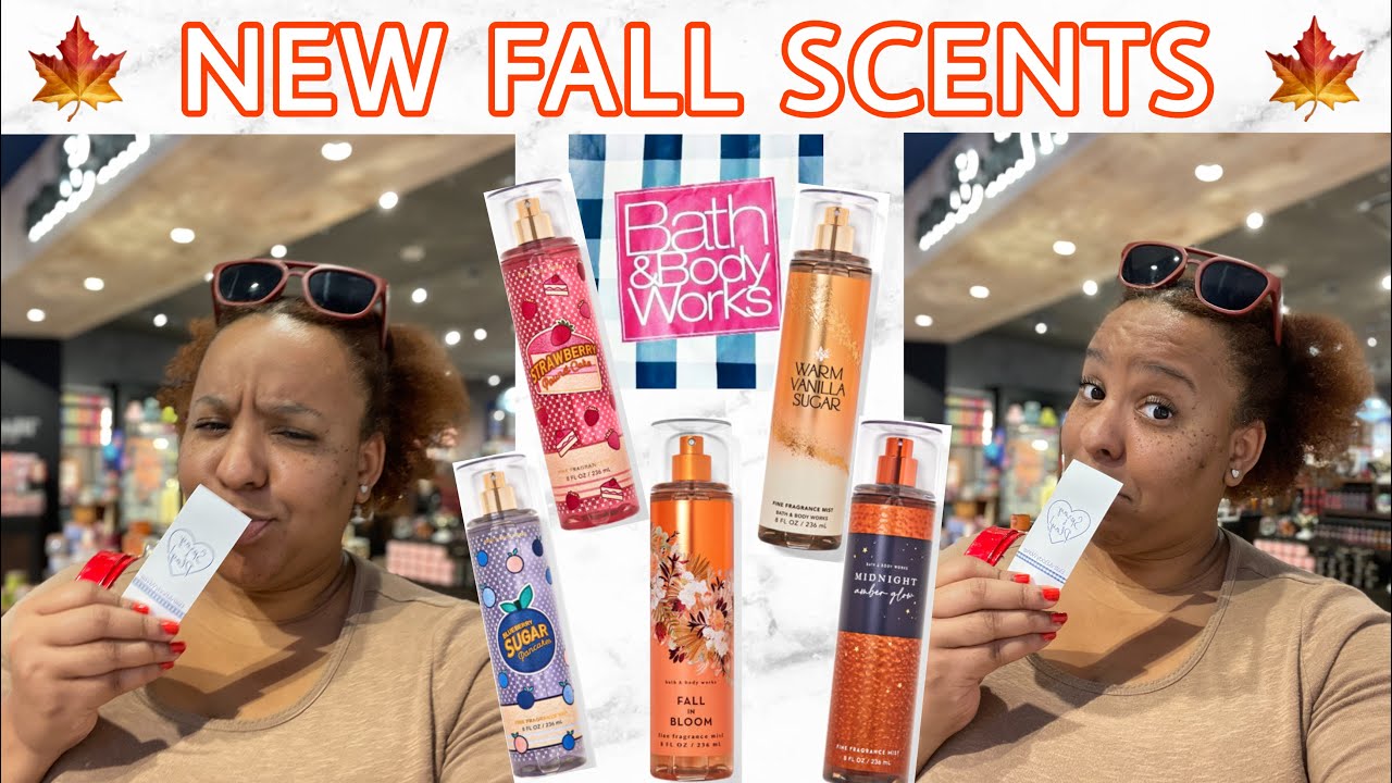 NEW Bath & Body Works Fall Scents Body Sprays Review 2022 - YouTube