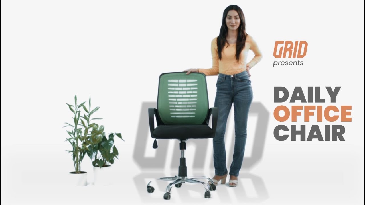 Daily Office chair | GRID Furniture - YouTube
