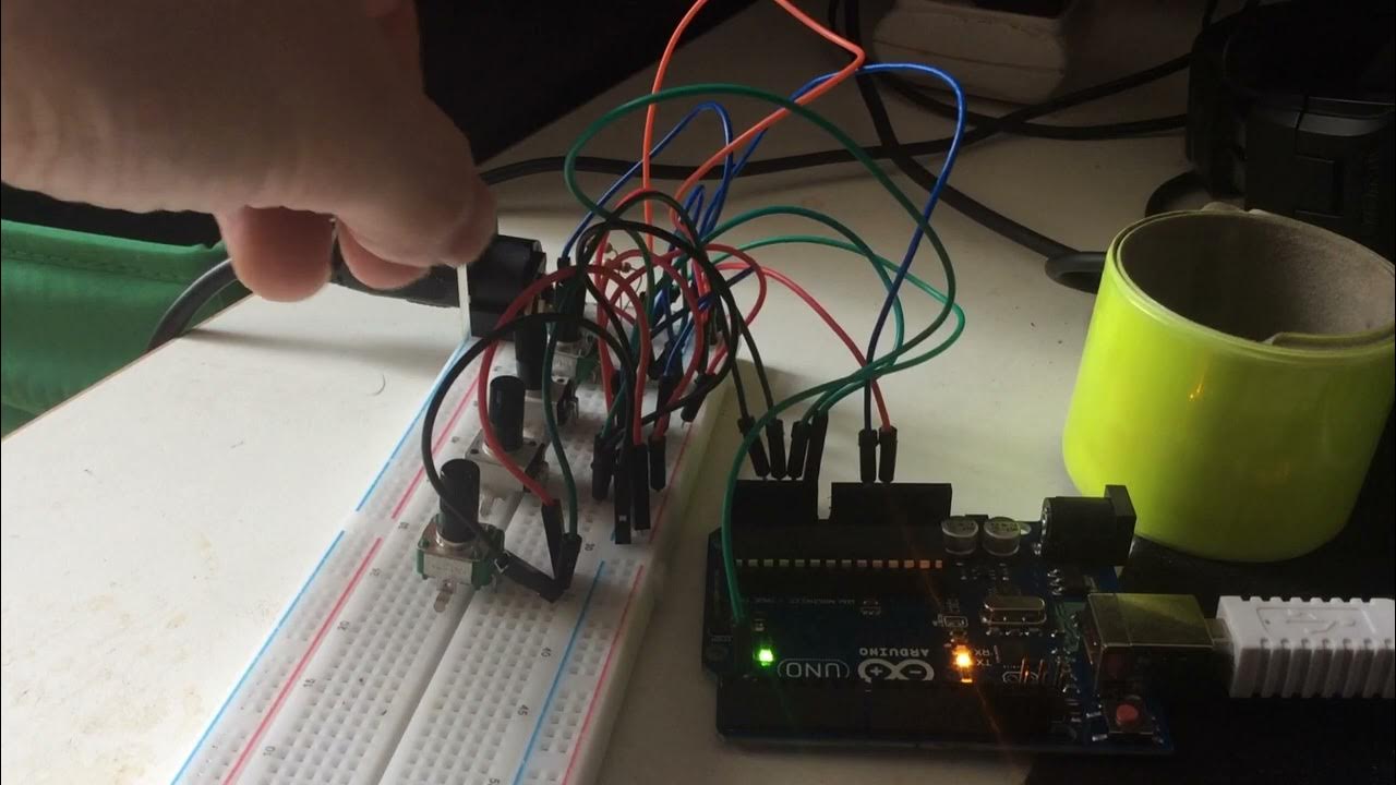 Arduino Midi Arpeggiator version 4 - YouTube