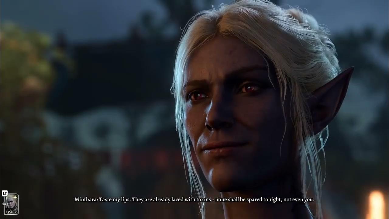 Baldurs Gate 3 Minthara Romance Post Game Scene Youtube