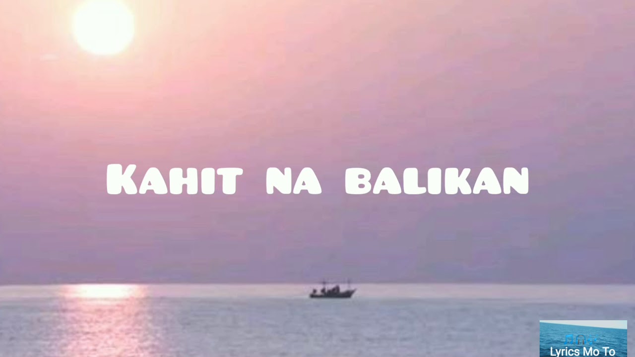 PATAWAD - MOIRA DELA TORRE (LYRICS) - YouTube